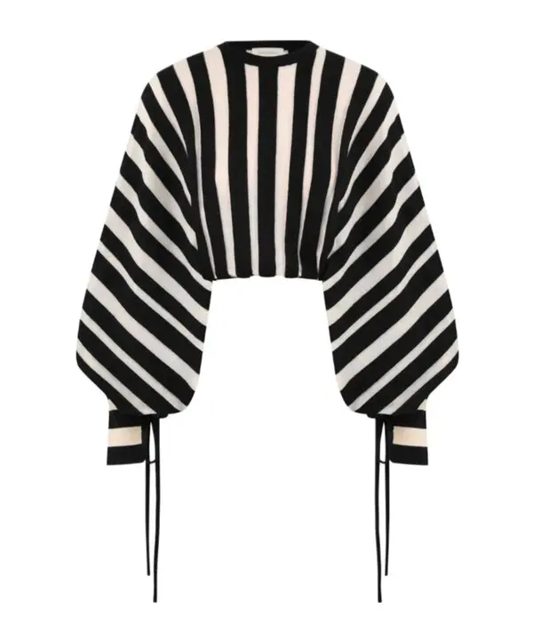 Zimmermann Rebellion Drawn Sweater - Black