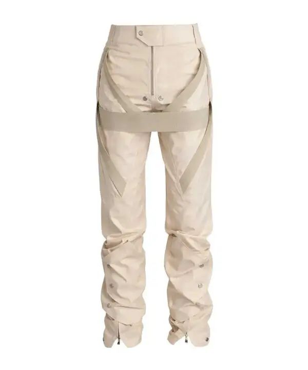 Rick Owens Harness Detail Press Stud Trousers
