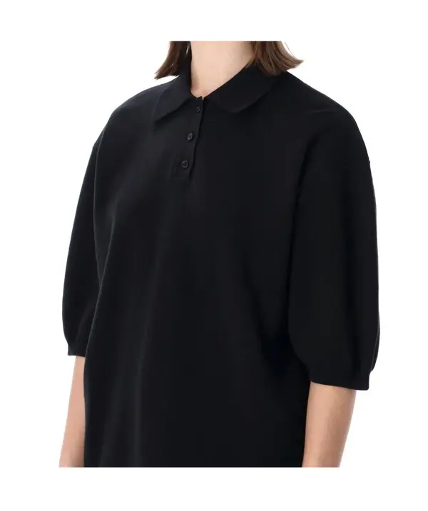 THE FRANKIE SHOP Nola Knit Polo Top