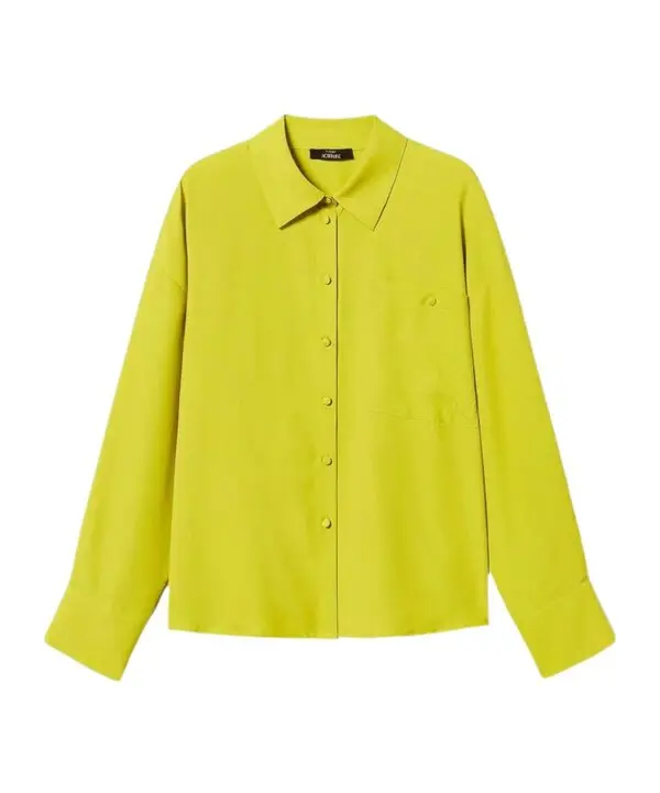 TWINSET Crêpe De Chine Shirt - Yellow