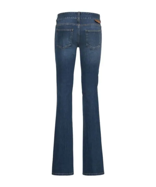 Stella McCartney Low Rise Straight Leg Jeans