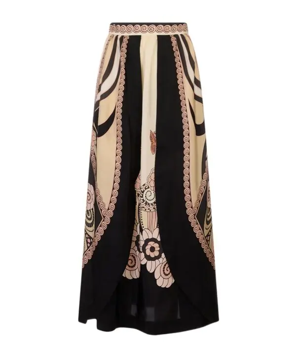 La DoubleJ Printed Maxi Skirt