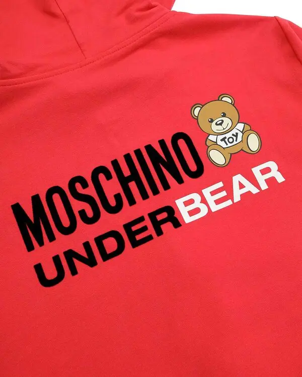 Moschino Hooded Zipper Casual Jacket