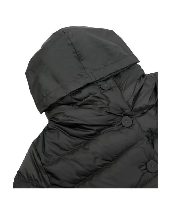 Max Mara Quilted Cotton Long Sleeve Coat
