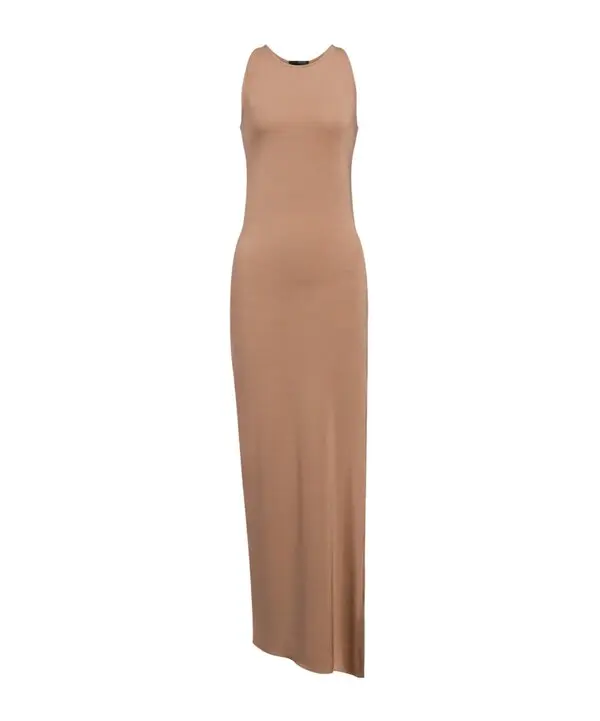 DONDUP Side Slit Sleeveless Maxi Dress