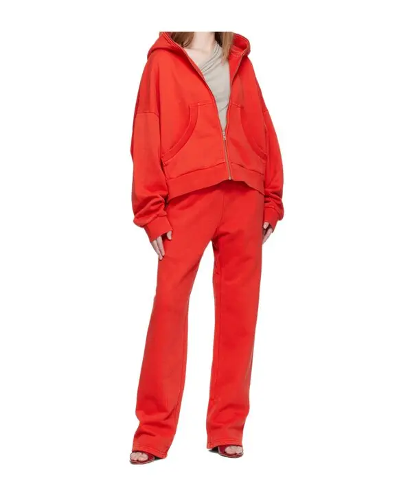 ENTIRE STUDIOS Straight-leg Sweatpants - Red