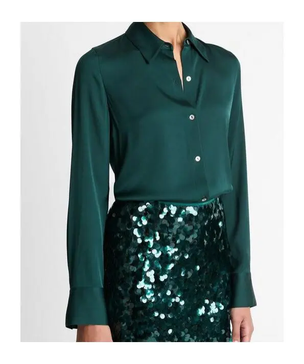 Vince Long Sleeve Button Shirt