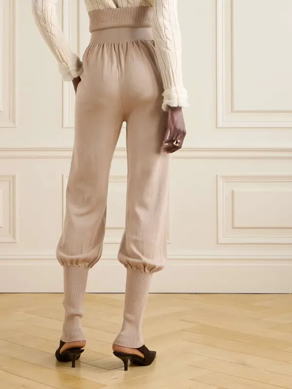 Altuzarra Ribbed Waist Casual Pants