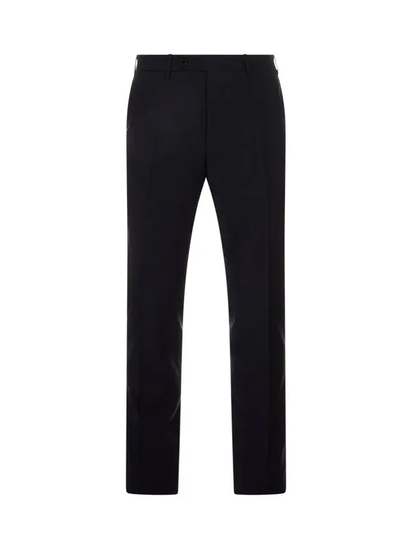 Canali Long-sleeved Suit - Black