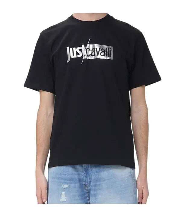 Just Cavalli Logo Print T-shirt