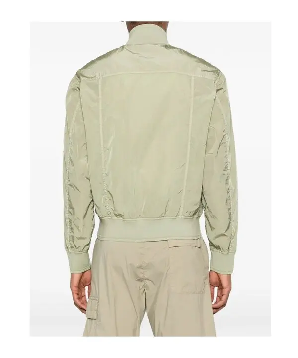 C.P. COMPANY Button Pocket Jacket - Moss Ash