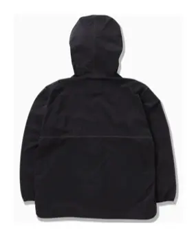 AND WANDER Pertex Windproof Hooded Jacket - Black