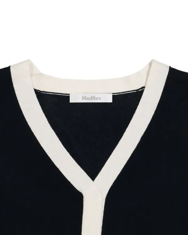Max Mara V-neck Long-sleeved Sweater