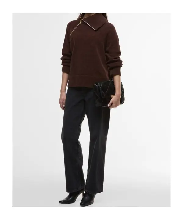 Barbour Saskia Funnel-neck Jumper