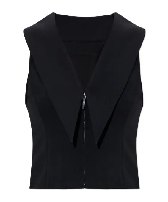 Cult Gaia V-neck Vest With Central Zip