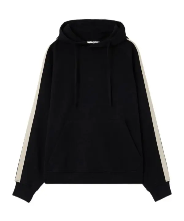 Palm Angels Back Curved Logo Track Hoodie