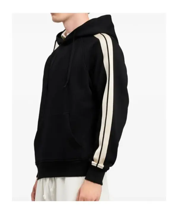 Palm Angels Back Curved Logo Track Hoodie
