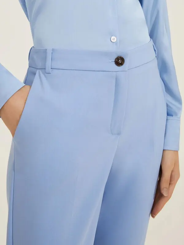 Marella Tailored Trousers With Belt Loops