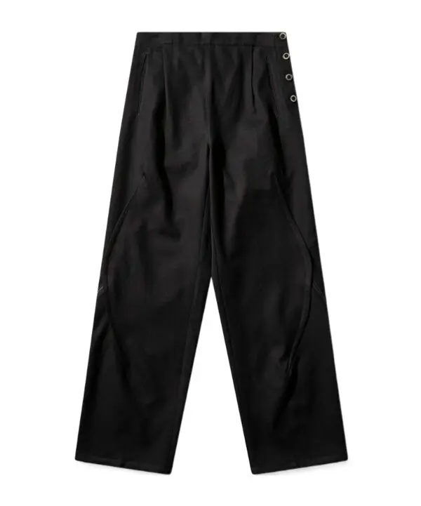 KIKO KOSTADINOV High-waisted Pleated Straight Leg Trousers