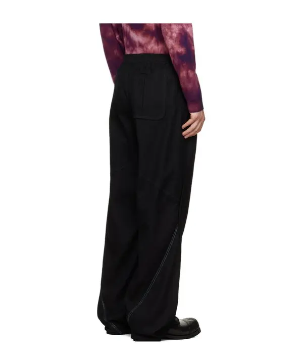 KIKO KOSTADINOV High-waisted Pleated Straight Leg Trousers