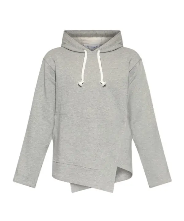 Comme Des Garçons Long-sleeved Hooded Sweatshirt