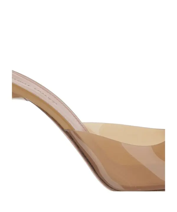 Amina Muaddi High-heeled Stiletto Slip-on Sandals