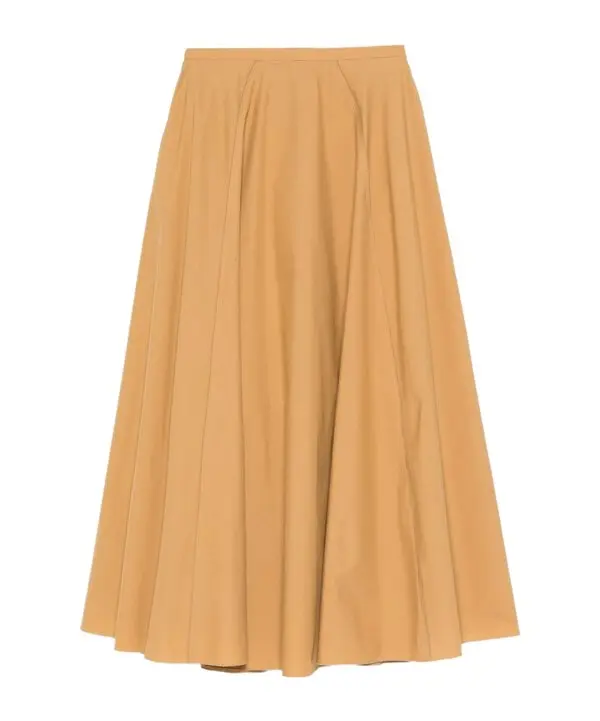 FORTE_FORTE Patchwork Midi Skirt