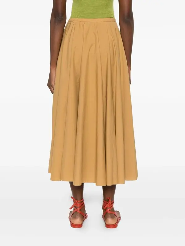 FORTE_FORTE Patchwork Midi Skirt