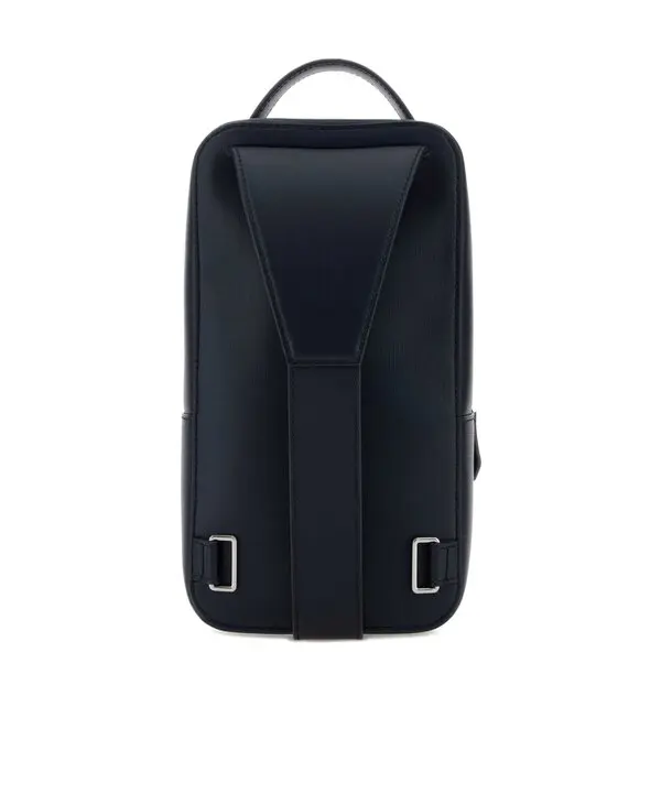 Bally Mythos Stripe Sling Bag - Black