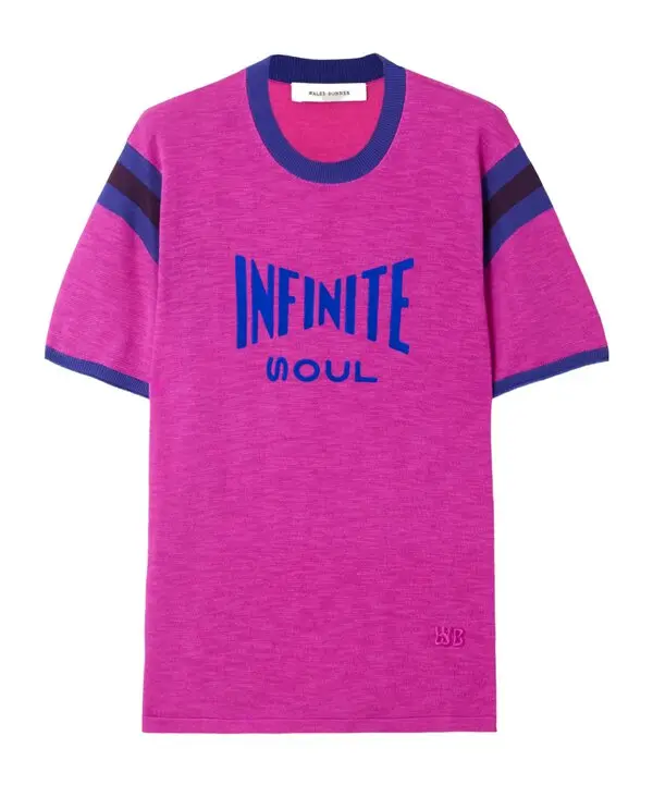 WALES BONNER Infinite Soul" T-shirt - Pink