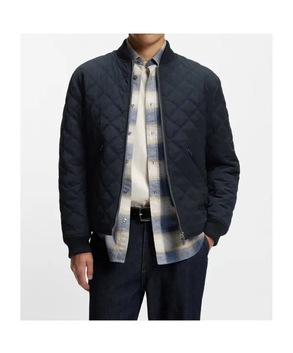 Hugo Boss Reversible Quilted Bomber Jacket