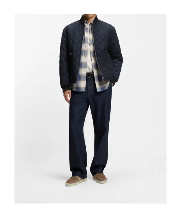 Hugo Boss Reversible Quilted Bomber Jacket