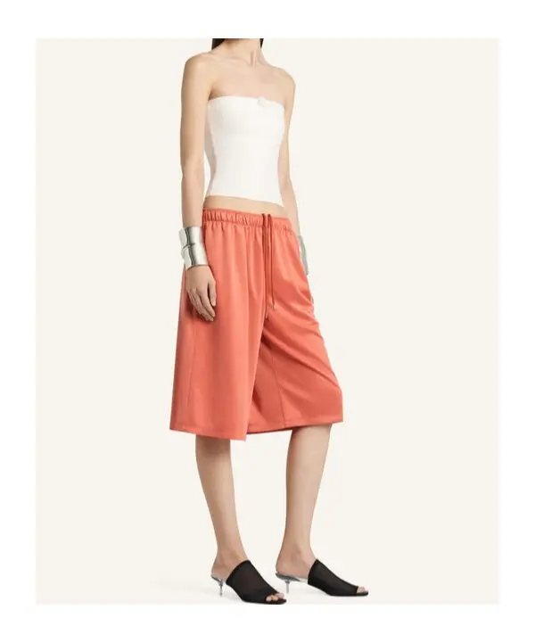 COURREGES Back-panel Shorts - Pink