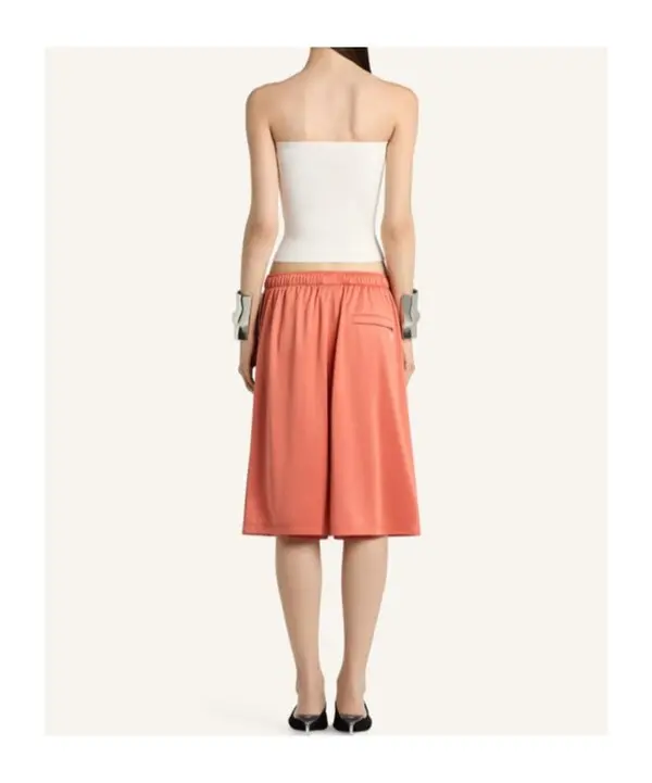 COURREGES Back-panel Shorts - Pink