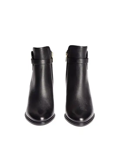 FERRAGAMO Logo High-heeled Ankle Boots