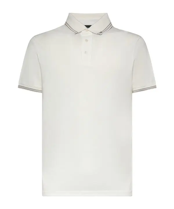 Emporio Armani Tipped Collar Polo Shirt