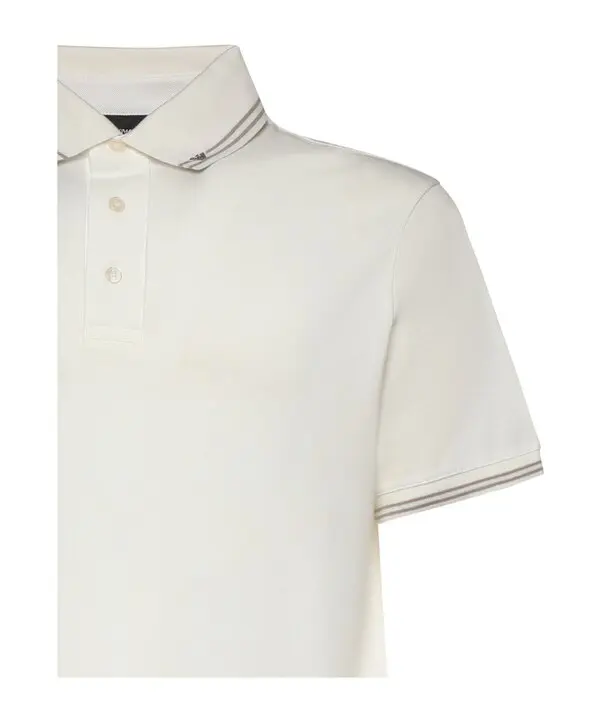 Emporio Armani Tipped Collar Polo Shirt