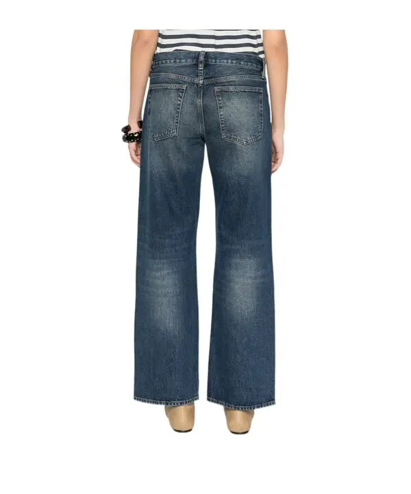 FRAME Belt Loop Straight Leg Jeans