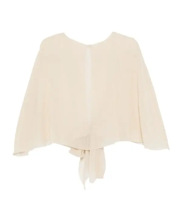 Antonelli Firenze Christian Tie-knot Cape - Beige