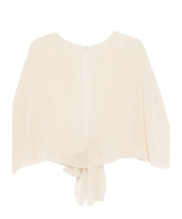 Antonelli Firenze Christian Tie-knot Cape - Beige