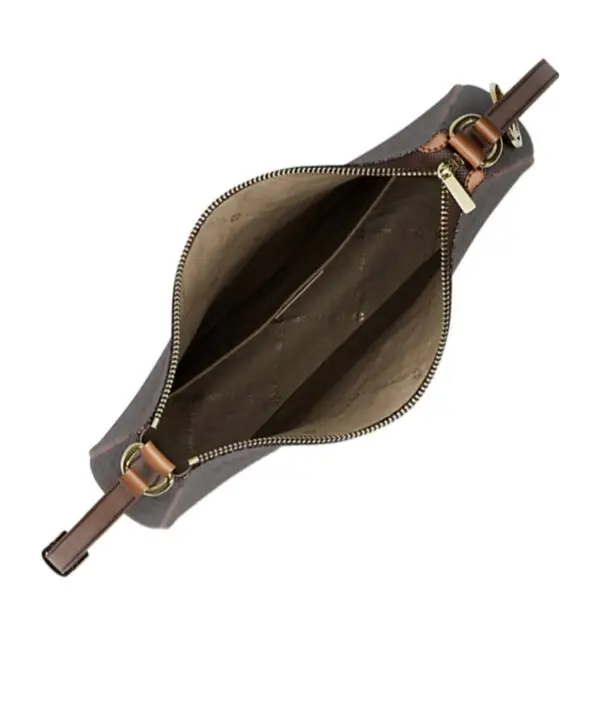 Michael Kors Nayla Medium Signature Logo Messenger Bag