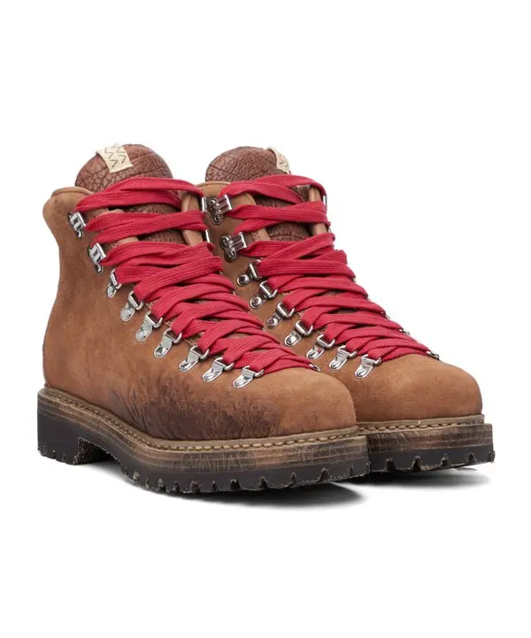 Visvim Whymper Lace-up Ankle Boots - Brown