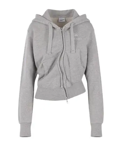 Vaquera Zip-up Hoodie With Embroidered Logo