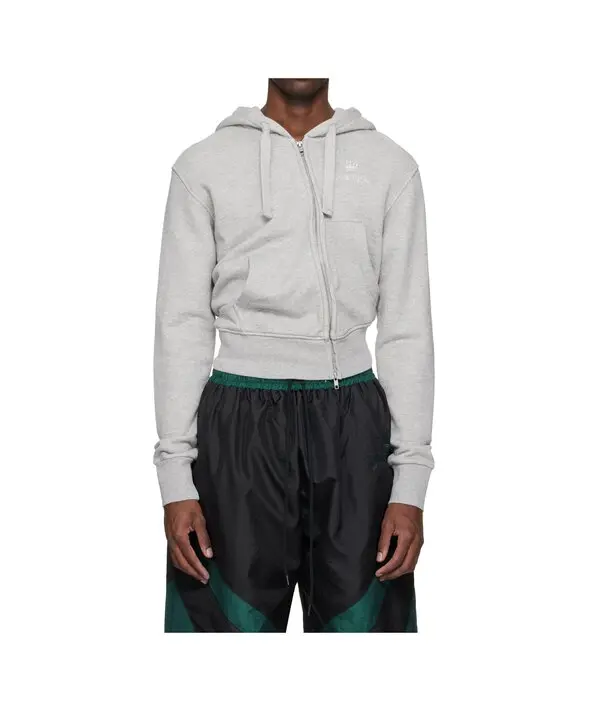 Vaquera Zip-up Hoodie With Embroidered Logo