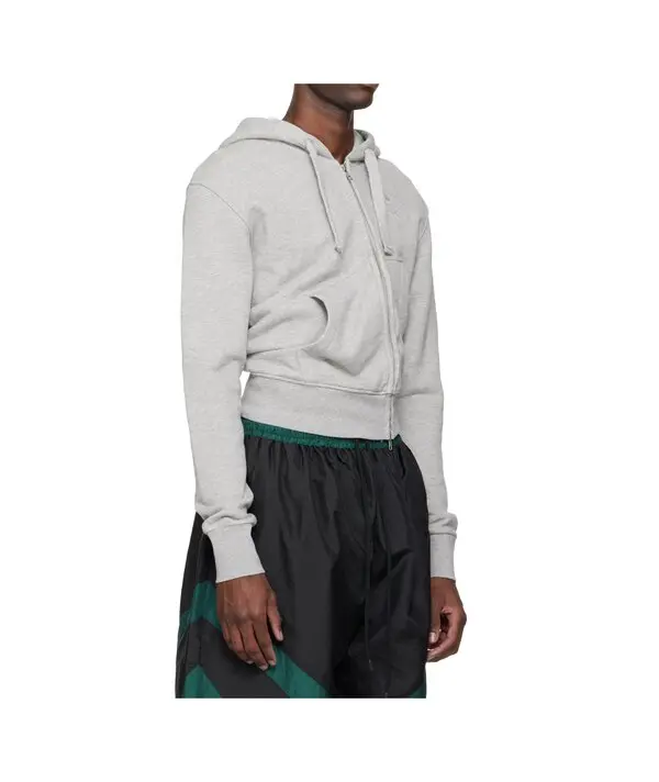 Vaquera Zip-up Hoodie With Embroidered Logo