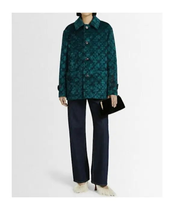 Dries Van Noten Large Leather Clutch