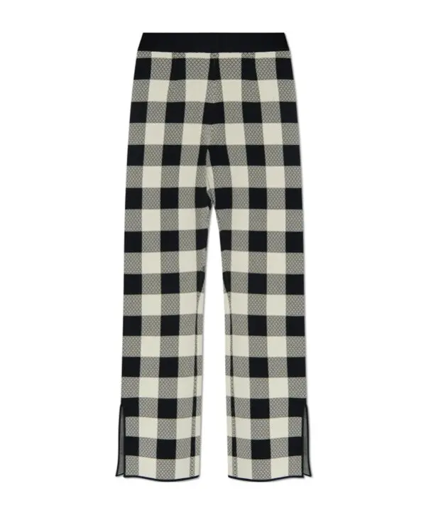 Posse Patterned Casual Pants - Gray