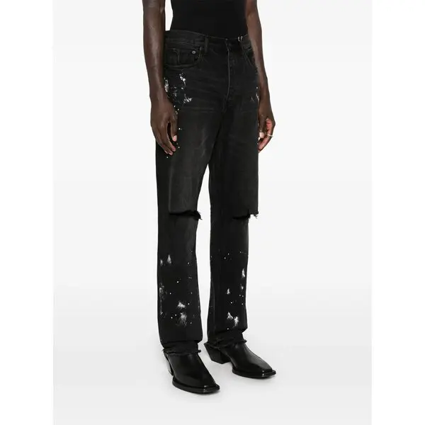 PURPLE BRAND Belt Loop Jeans - Black