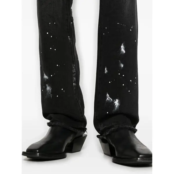 PURPLE BRAND Belt Loop Jeans - Black