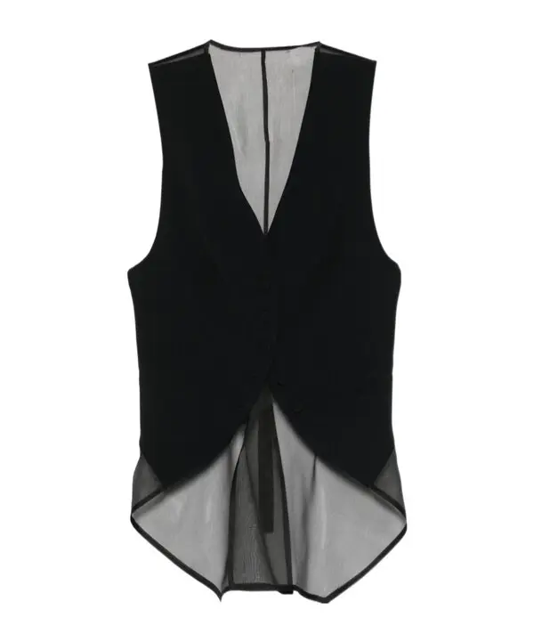 Emporio Armani Sheer Back Tailored Jacket